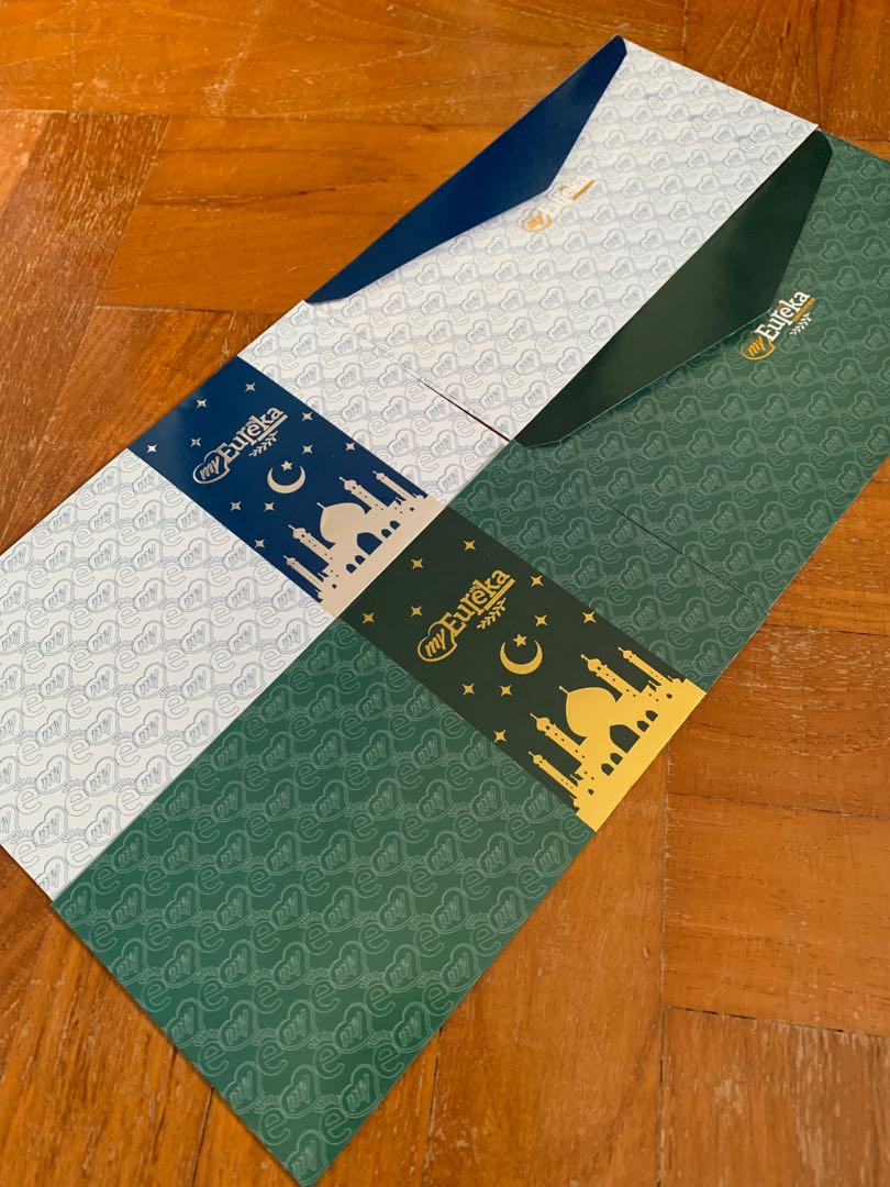 Eureka Red Packet / Green Packet / Raya Packet / Sampul / (4 pieces ...