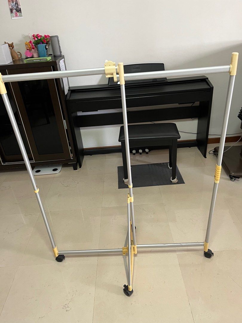 Expandable clothes rack, Furniture & Home Living, Home Improvement ...