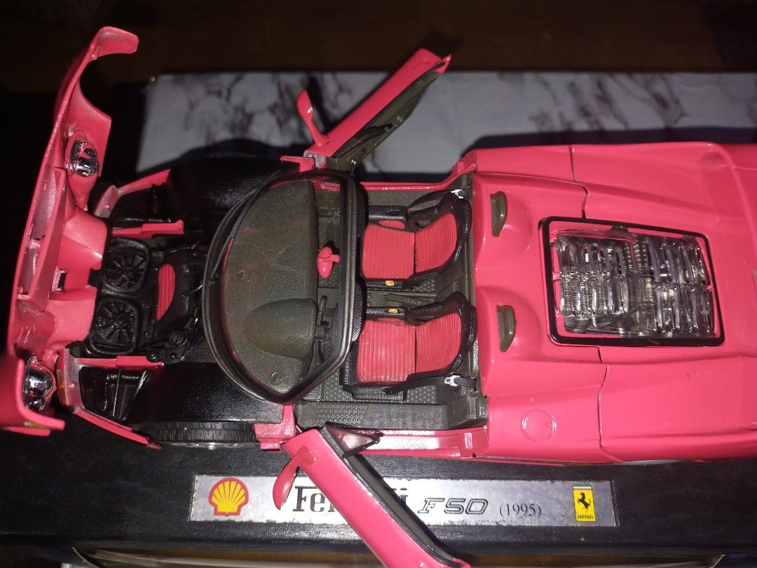 Ferarri F50 (1995) Vintage Shell Toy Car Collection on Carousell