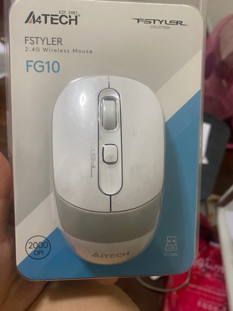 FG10 A4Tech Mouse wireless, Computers & Tech, Parts & Accessories ...