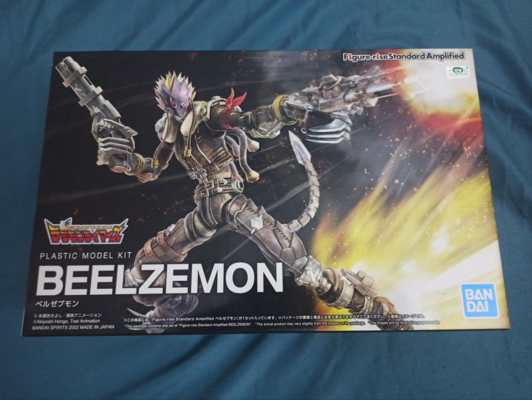 Figure-Rise Standard Amplified Beelzemon Model Kit, Hobbies & Toys ...