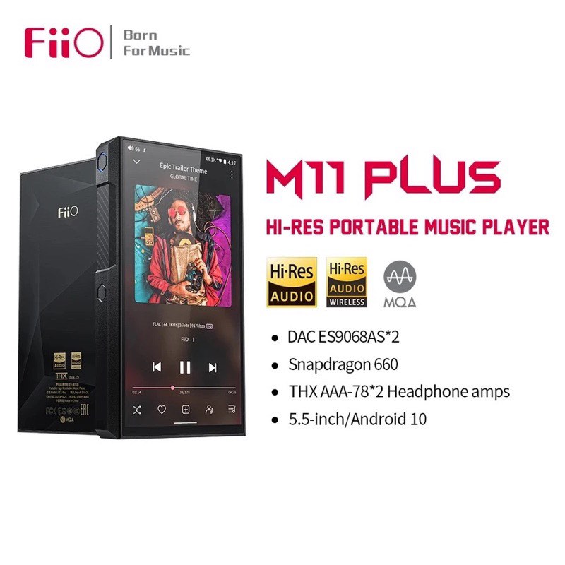 FiiO M11 plus Digital Audio Player, Audio, Portable Music Players on ...