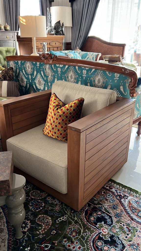 First Class Teak Wood, Furniture & Home Living, Furniture, Sofas on ...