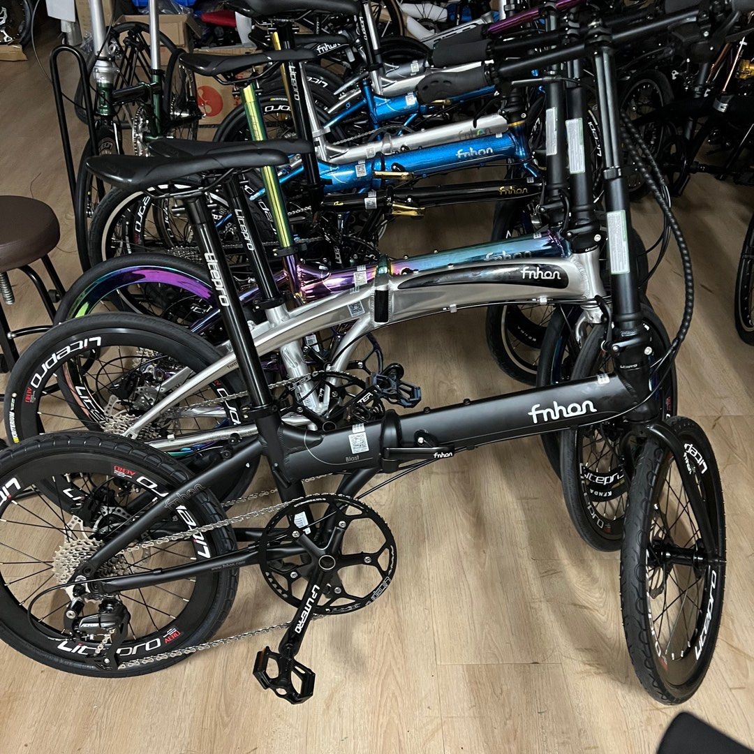 Fnhon blast foldable bike gust tornado Crius folding bicycle Foldie ...