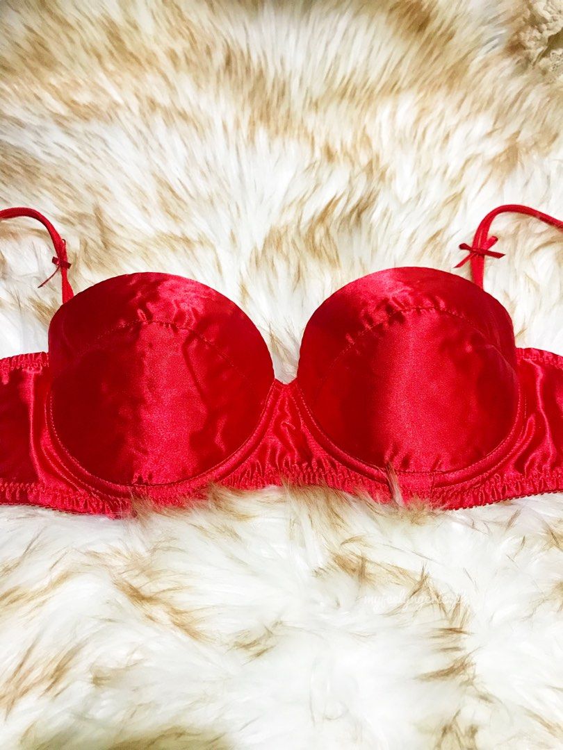 For take all bra satin, Women's Fashion, Undergarments & Loungewear on ...