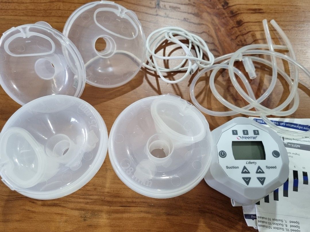 FREEMIE LIBERTY breastpump with collection cups, Babies & Kids, Nursing ...