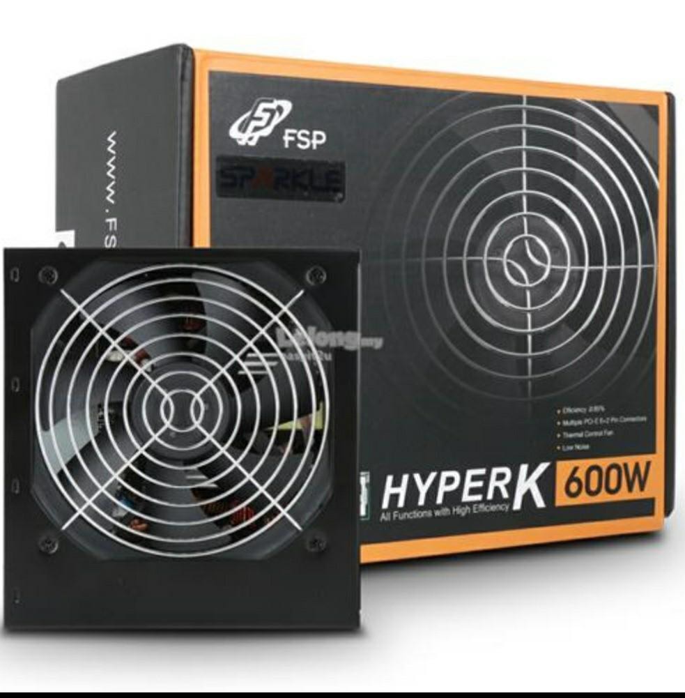 Fsp 600W PSU 80plus, Computers & Tech, Parts & Accessories, Computer ...
