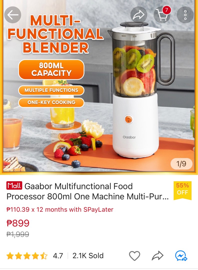 Gaabor Blender (Brandnew) on Carousell