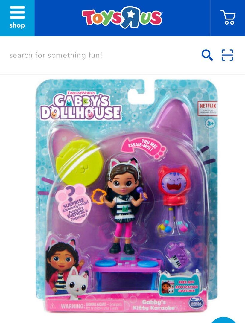 Gabby's Dollhouse Cat-Tivity Pack Kitty Karaoke, Hobbies & Toys, Toys ...