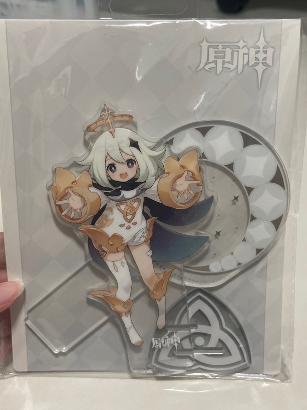 Genshin Impact Paimon Acrylic Stand, Hobbies & Toys, Toys & Games on ...