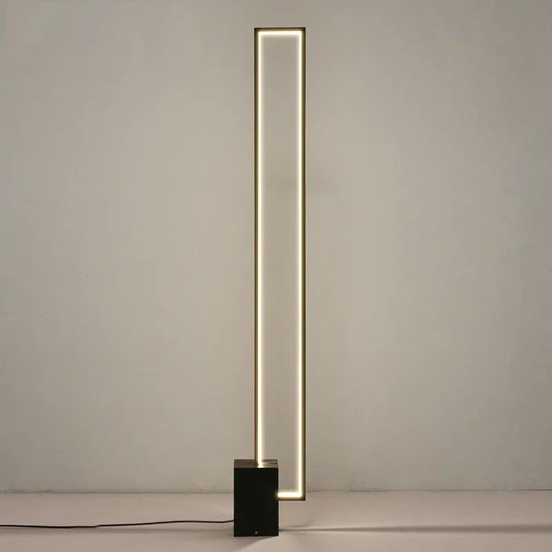Geometric Square LED Floor Light, Furniture & Home Living, Lighting ...