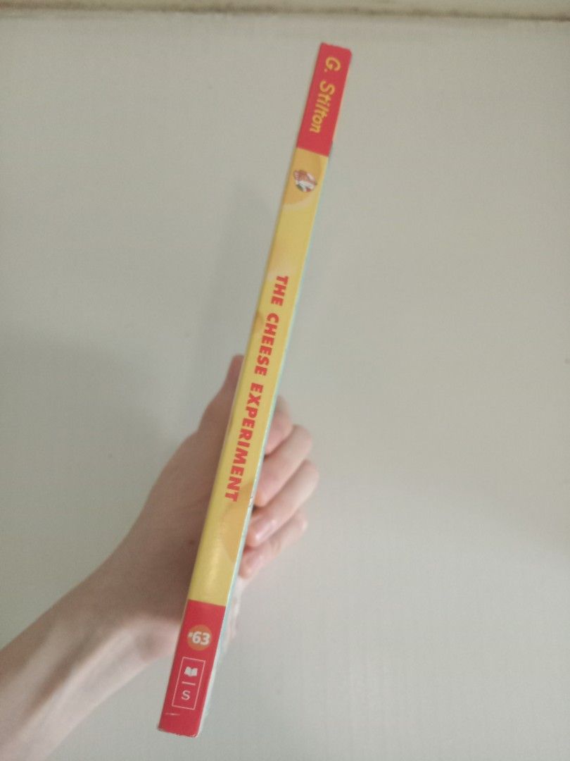 Geronimo Stilton the cheese experiment, Hobbies & Toys, Books ...