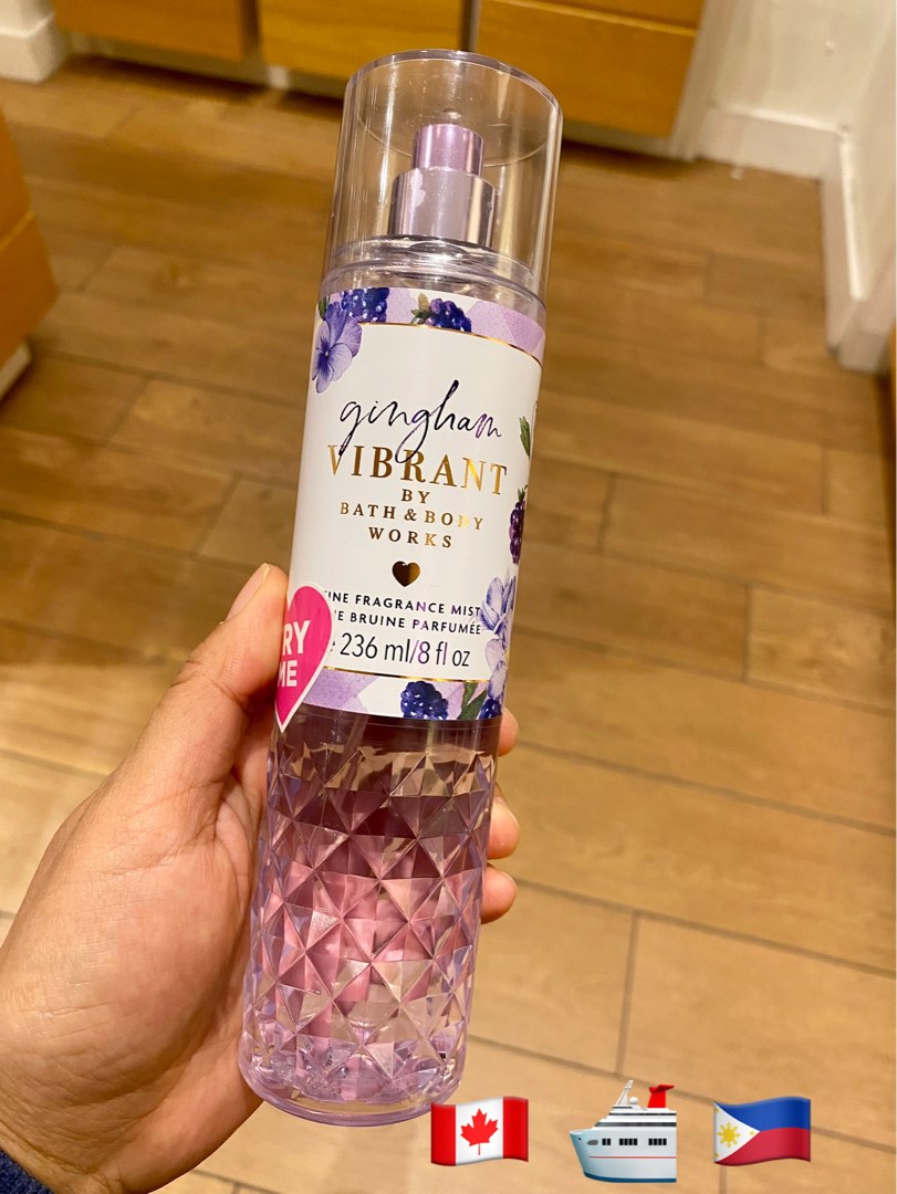 Gingham Vibrant Fragrance mist on Carousell