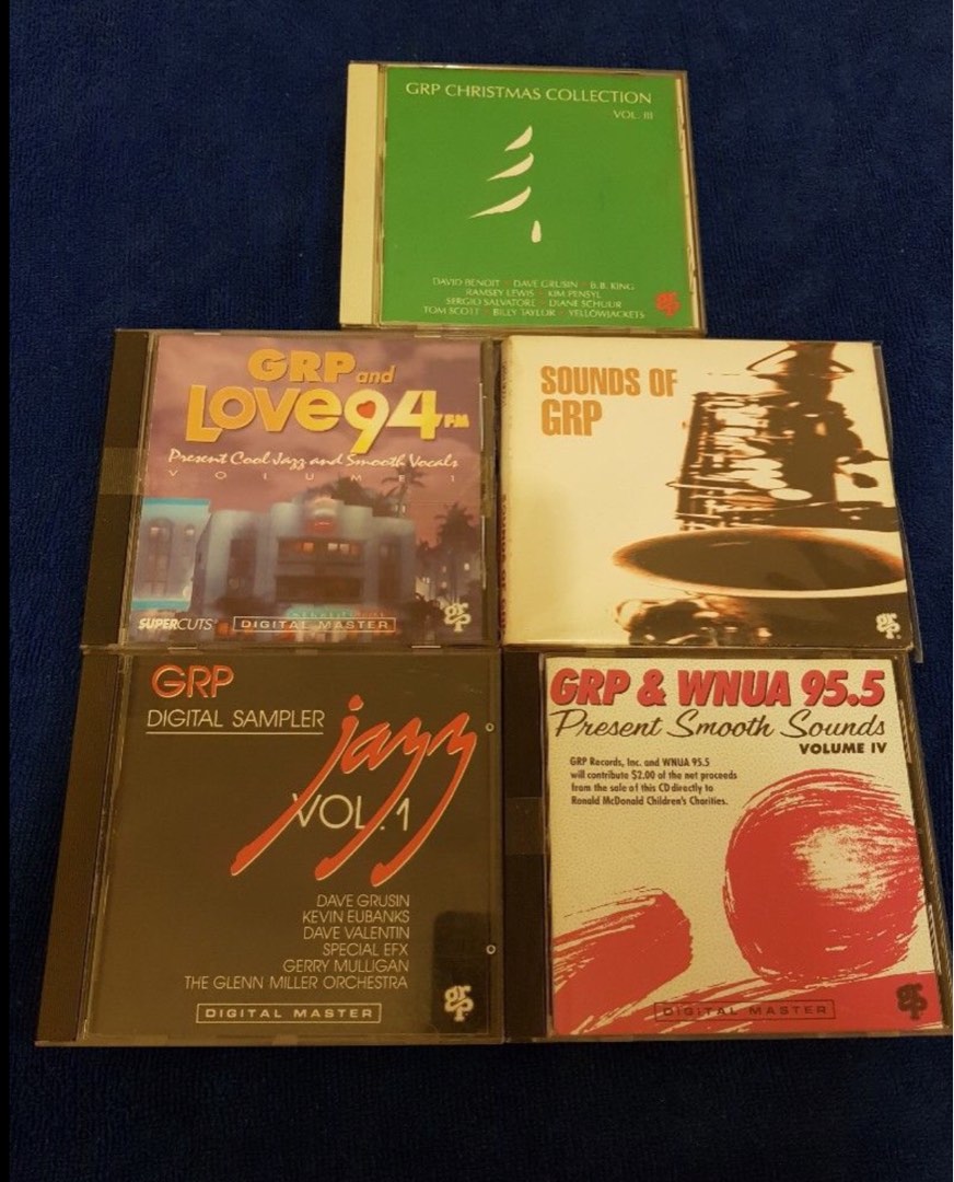 Audiophile GRP Jazz Sampler & Smooth Jazz 1st USA Press Collection CD ...