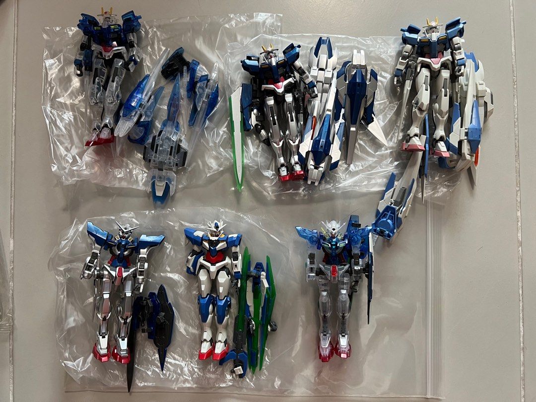 HG / MG / NG Gundam - Exia , 00, 00 Raiser, 7 sword, Hobbies & Toys ...