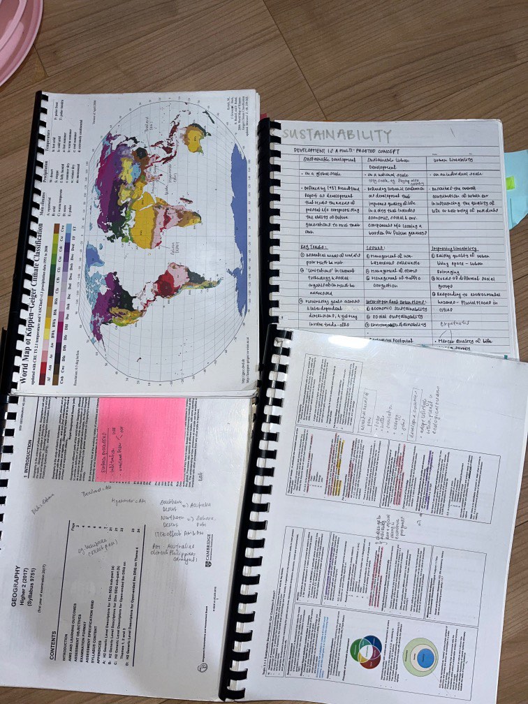H2 Geog Compiled Notes, Hobbies & Toys, Books & Magazines, Textbooks on ...