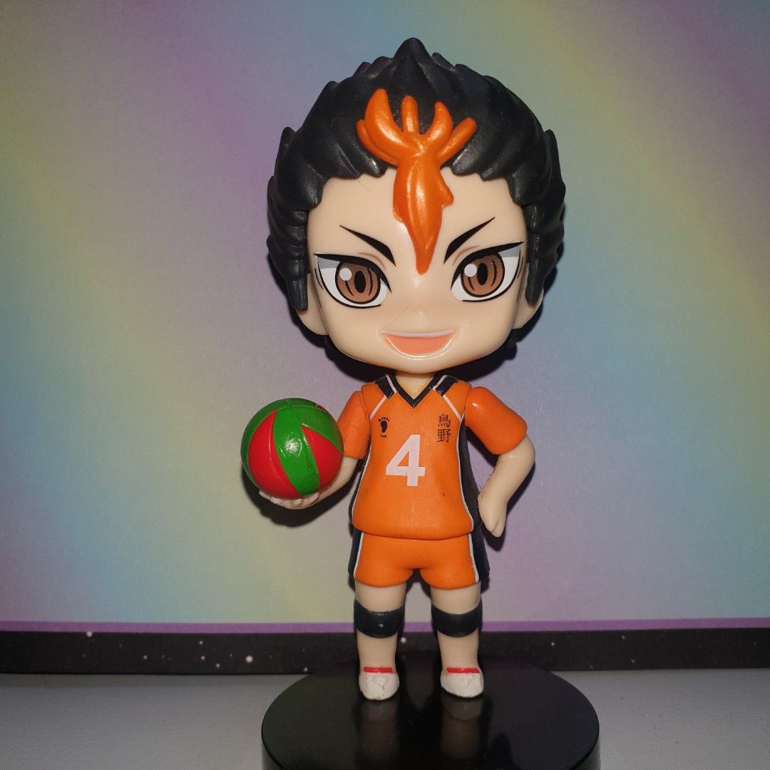 HAIKYUU!! Bokuto Kotaro Nishinoya Yuu Chibi Action Figure, Hobbies ...