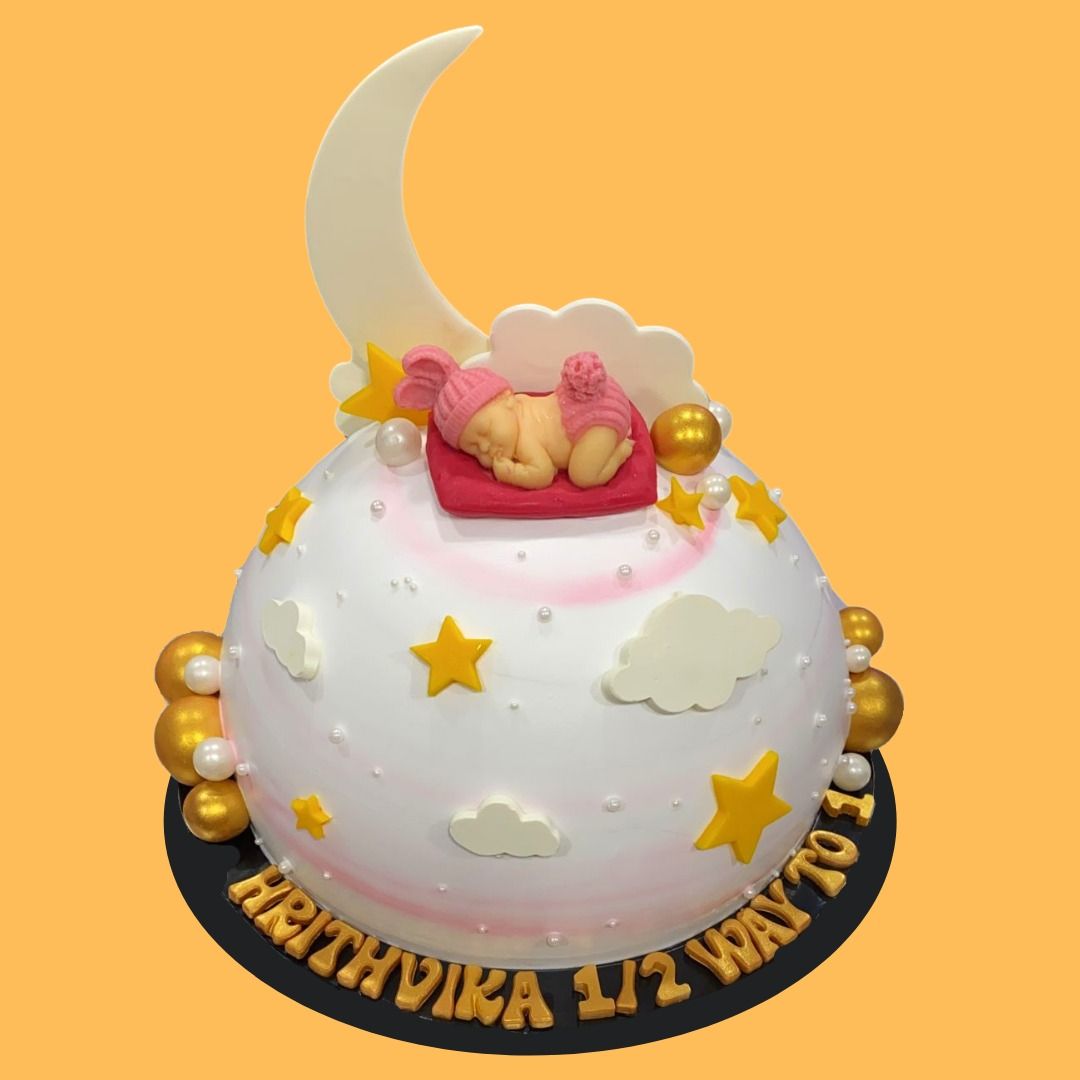 Halal-Certified Baby Princess Cake (Baby Shower), Food & Drinks ...