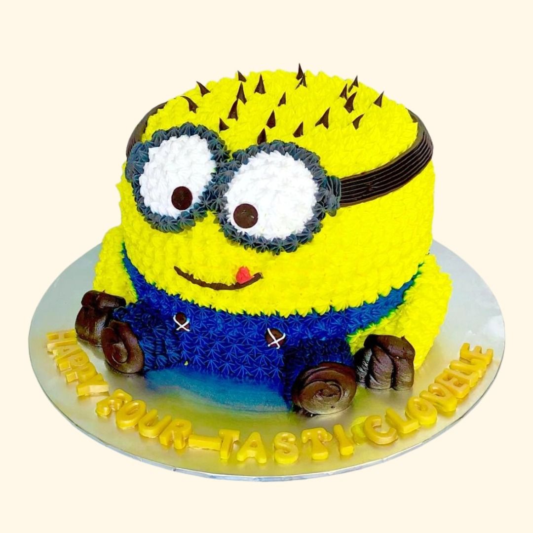 Halal-Certified Bob The Minion Cake (Ideal For Kids), Food & Drinks ...