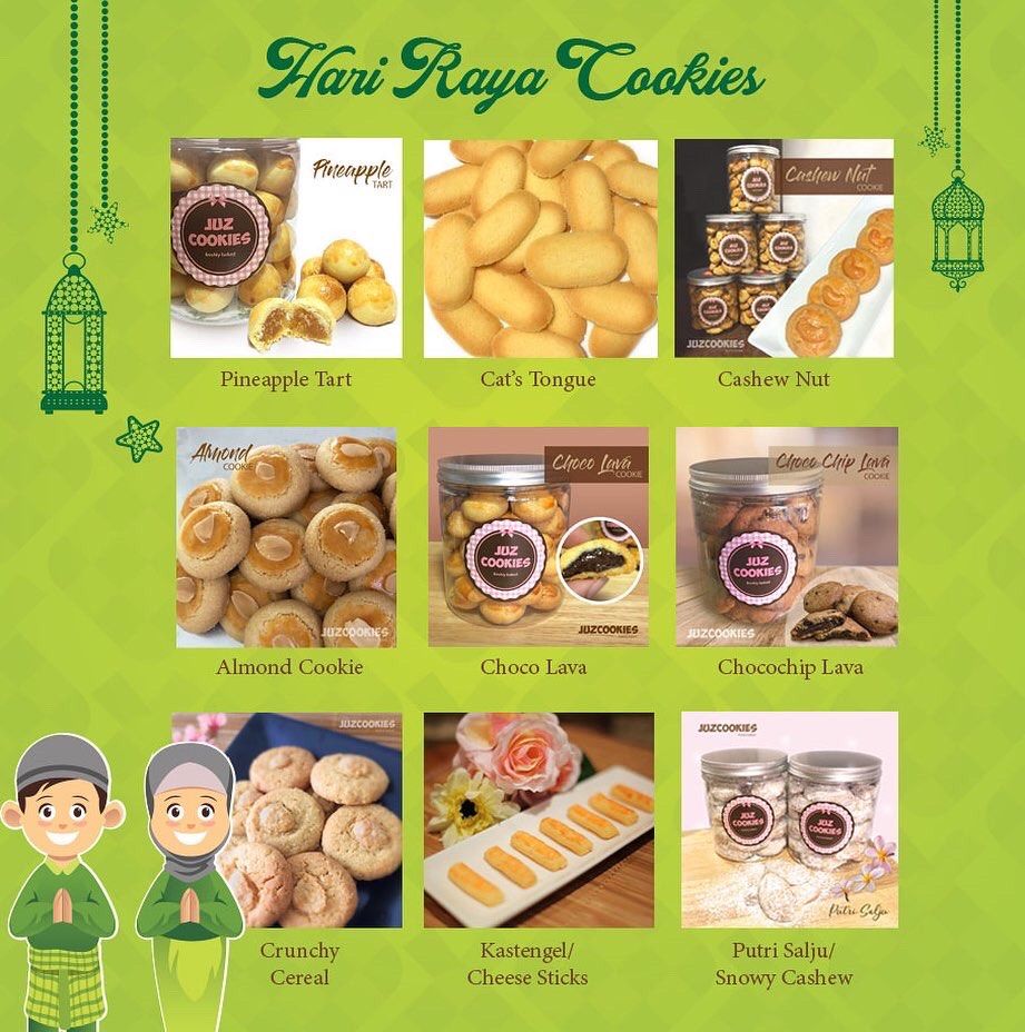 Hari Raya Cookies, Food & Drinks, Homemade Bakes on Carousell