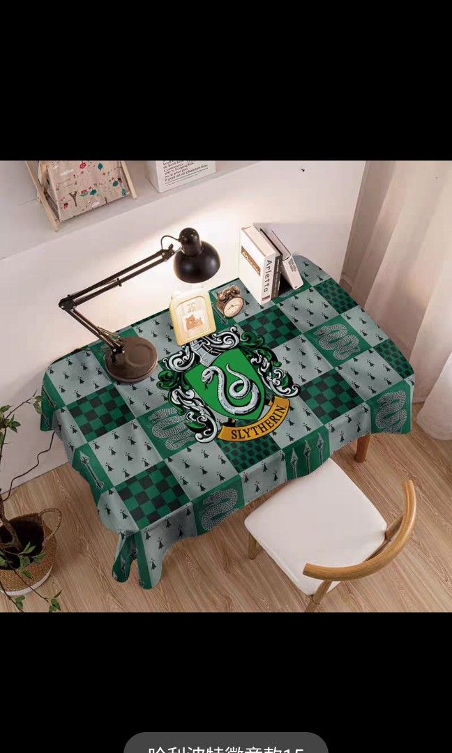 Harry Potter Gryffindor Hufflepuff Slytherin Ravenclaw Table Cloth ...