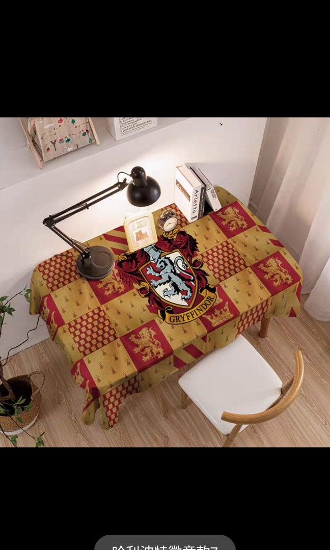 Harry Potter Gryffindor Hufflepuff Slytherin Ravenclaw Table Cloth ...
