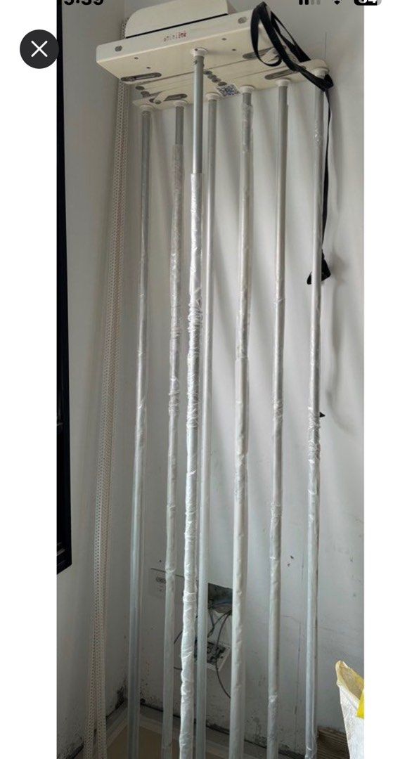 Hdb clothes Drying Rack, Furniture & Home Living, Home Improvement ...
