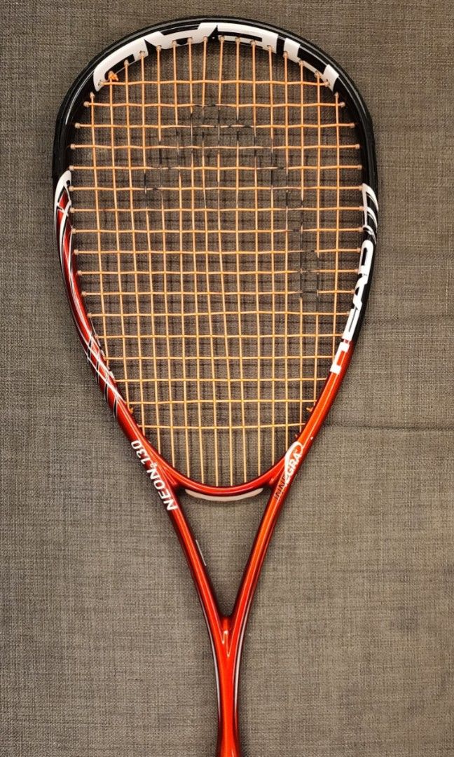 Head 130 Neon 2 You Tek Innegra Squash Racket, Sports Equipment, Other ...