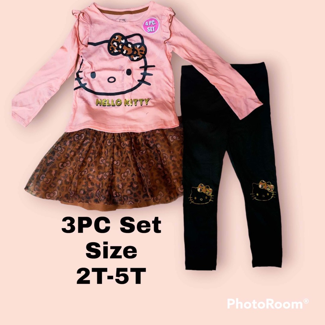 Hello Kitty Sets, Babies & Kids, Babies & Kids Fashion on Carousell