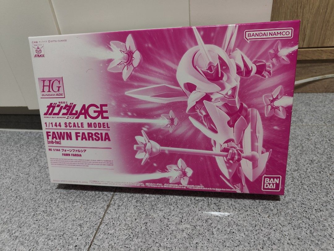 HG Gundam Fawn Farsia, Hobbies & Toys, Toys & Games on Carousell