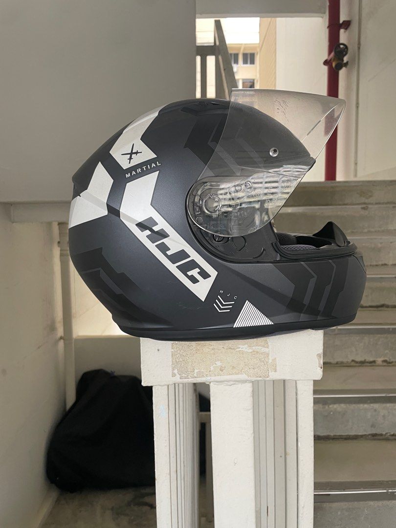 HJC CS-15 Martial Helmet, Motorcycles, Motorcycle Apparel on Carousell