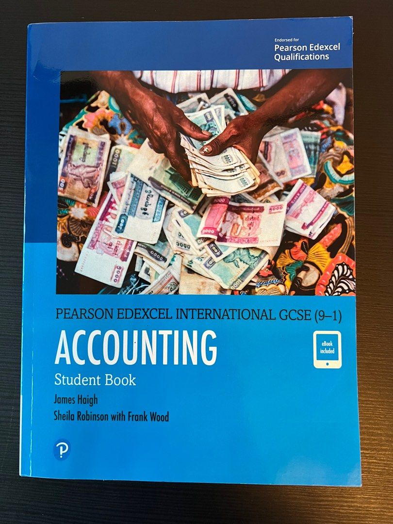 [IGCSE] Pearson Edexcel IGCSE Accounting Student Book, 興趣及遊戲, 書本 & 文具 ...