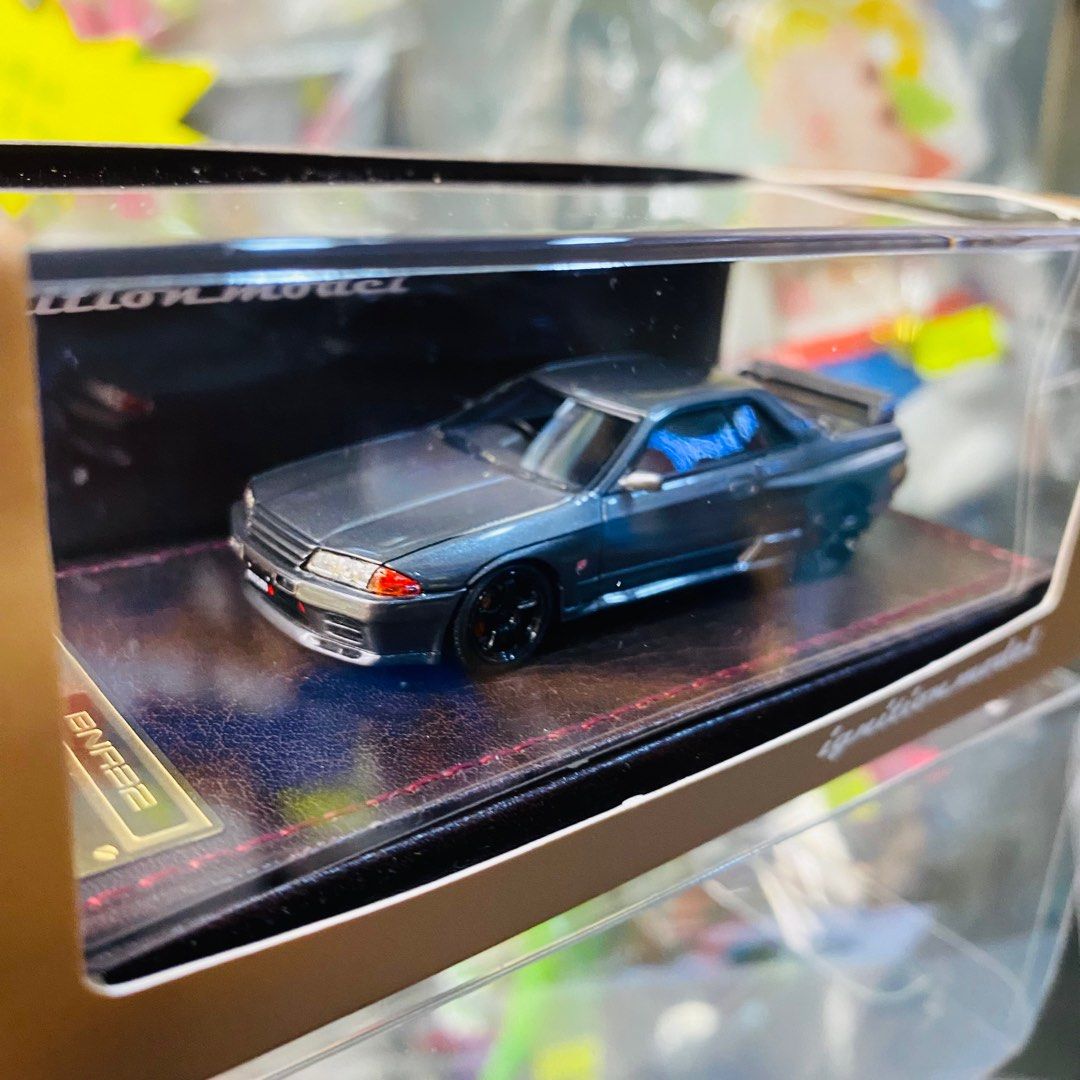 Ignition Model 1:64 Resin Model Car Nismo GT-R BNR32 CRS Gun Ignition Model 1:64 Resin Model Car Nismo GT-R BNR32 CRS Gun