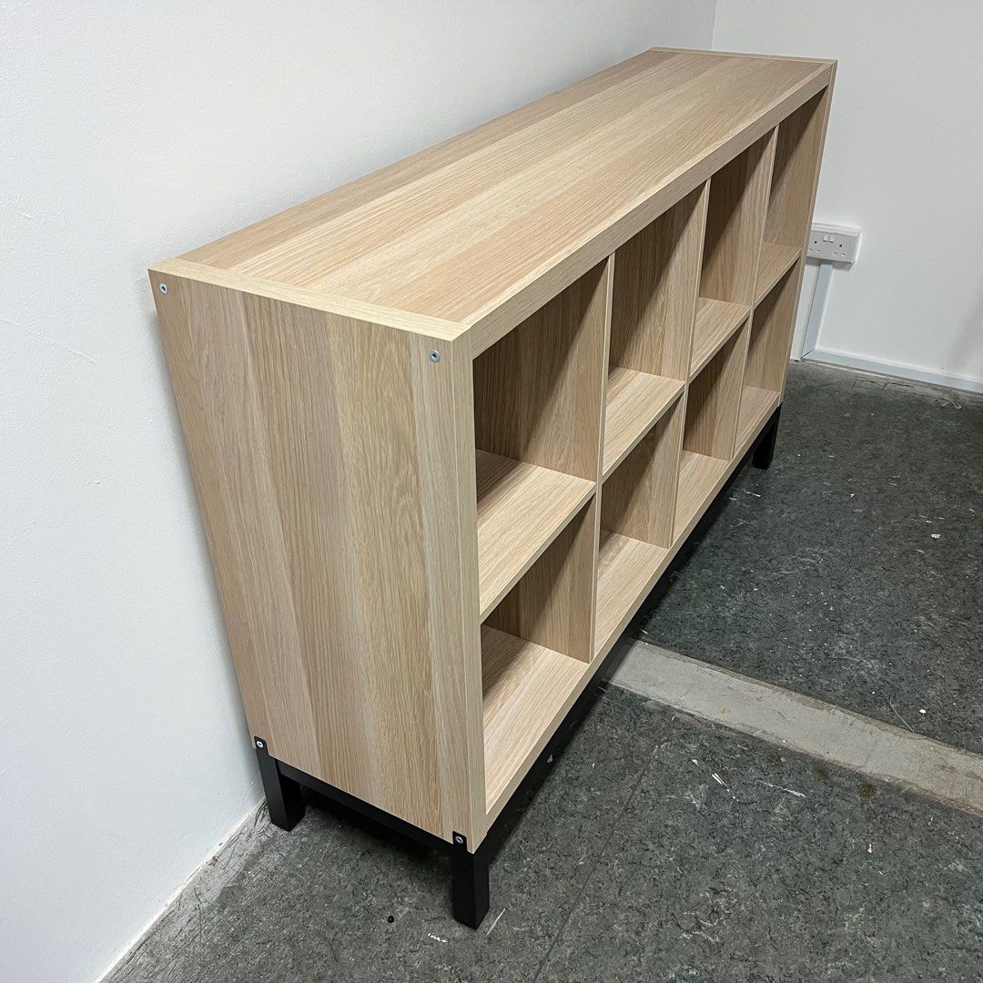 IKEA Kallax with underframe, Furniture & Home Living, Furniture ...