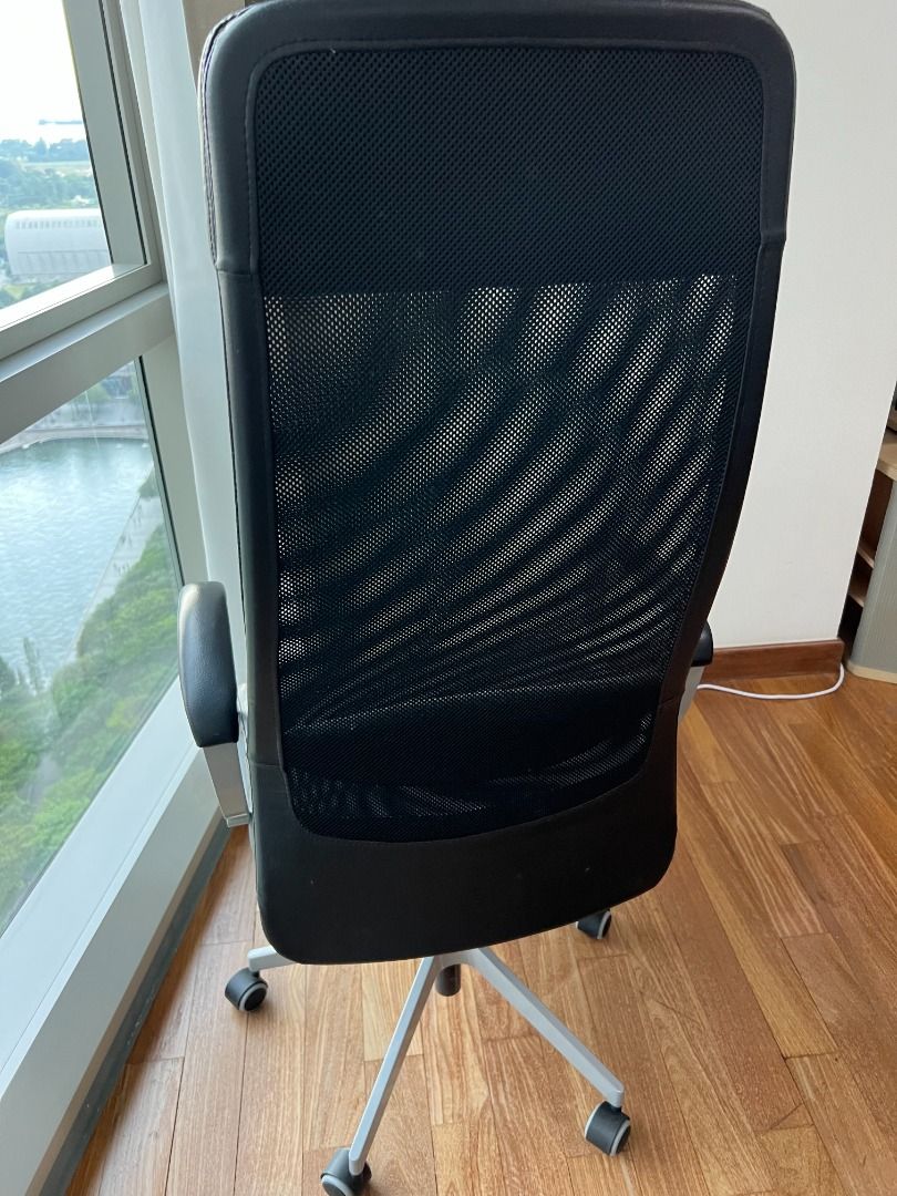 IKEA MARKUS chair, Furniture & Home Living, Furniture, Chairs on Carousell