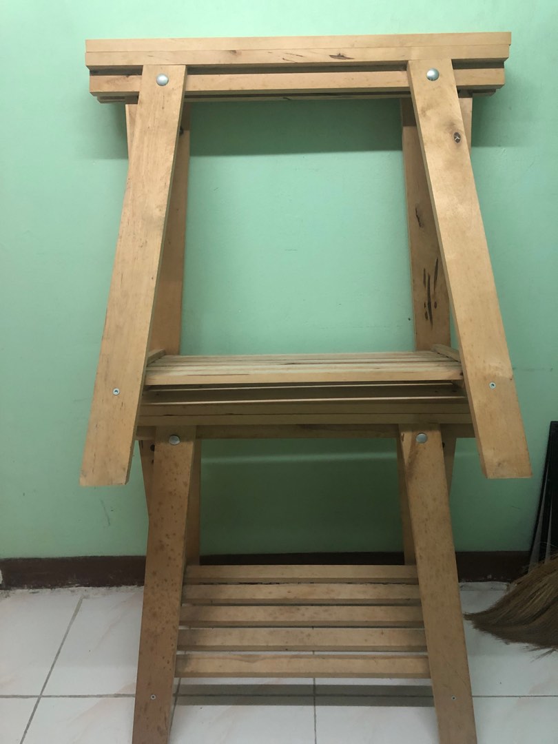 Ikea mittback trestle leg, Furniture & Home Living, Furniture, Tables ...