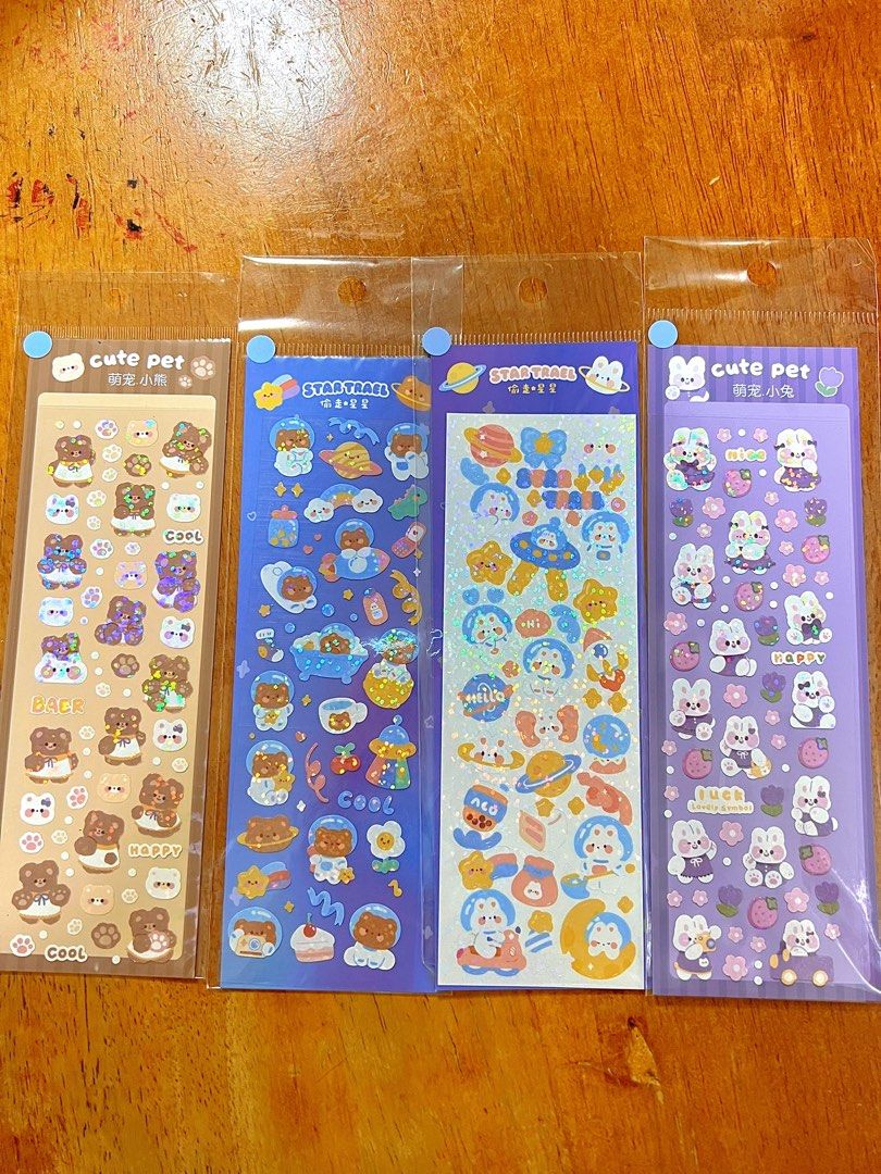 Individual sticker sheets, Hobbies & Toys, Stationery & Craft ...