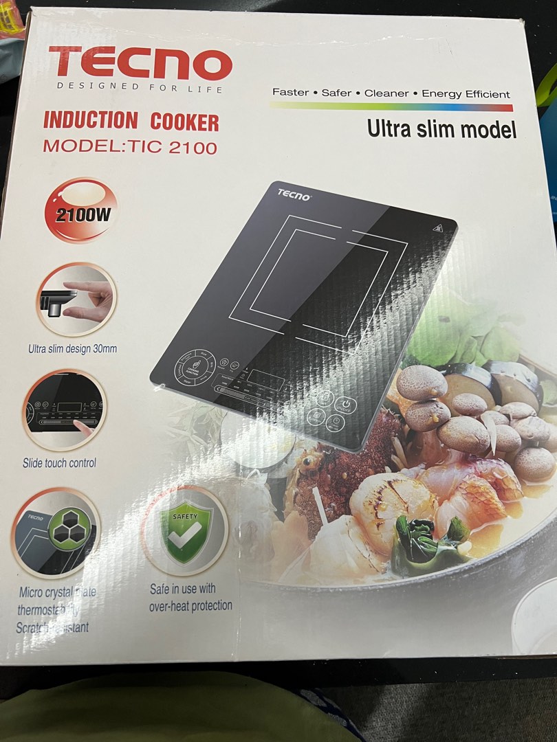 Induction Cooker Tecno, TV & Home Appliances, Kitchen Appliances, BBQ ...