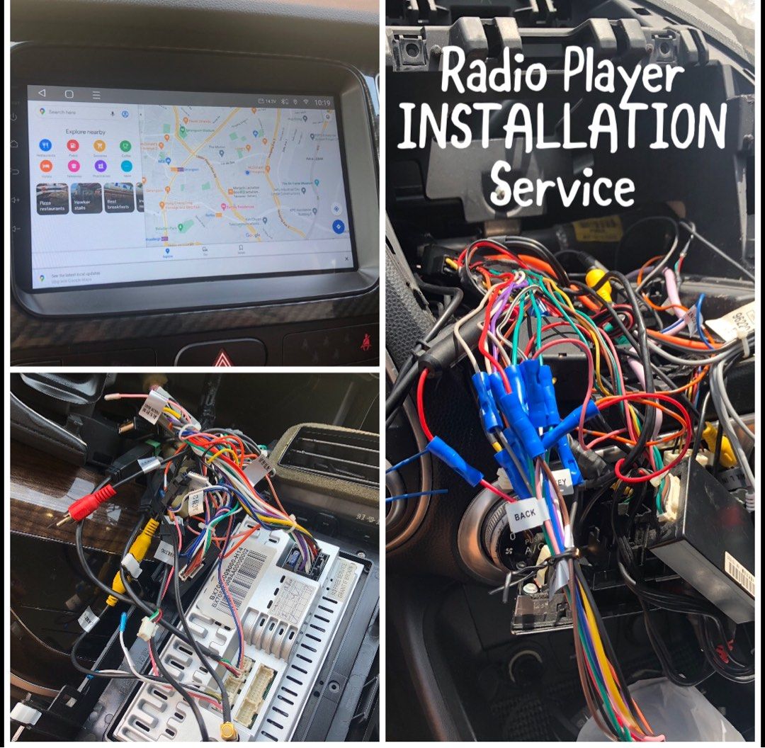 INSTALLATION service - Radio/Android Head Unit Player, Car Accessories ...