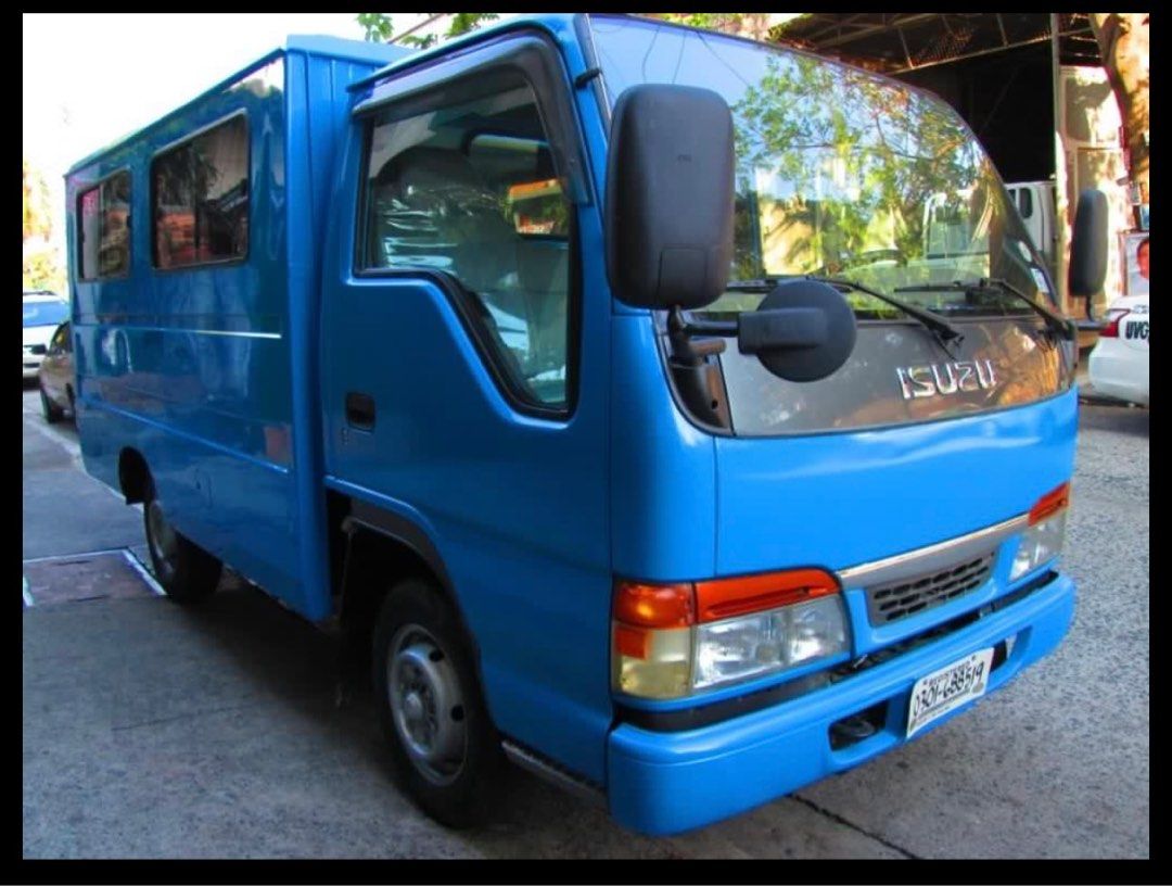 Isuzu 4HF1 Manual Engine, ELF NKR FB Body, Cargo Dropside Trucks ...