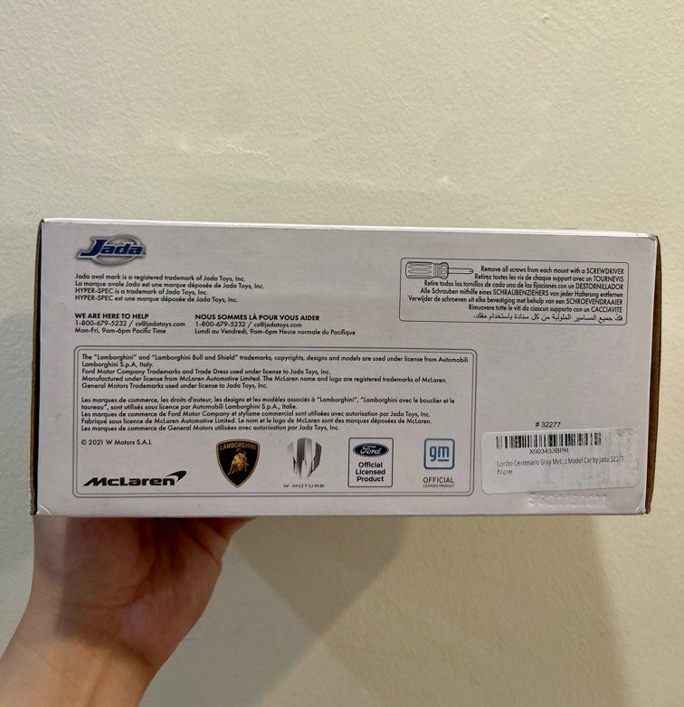 Jada Toys Bburago 1/24 1:24 Lamborghini Centenario Diecast Car Brand ...