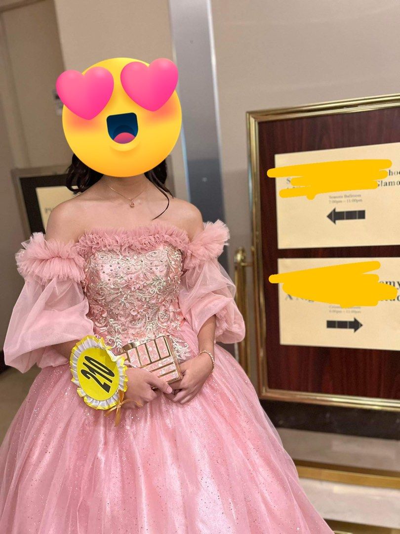 JS Prom Debut Gown, Women's Fashion, Dresses & Sets, Evening dresses ...