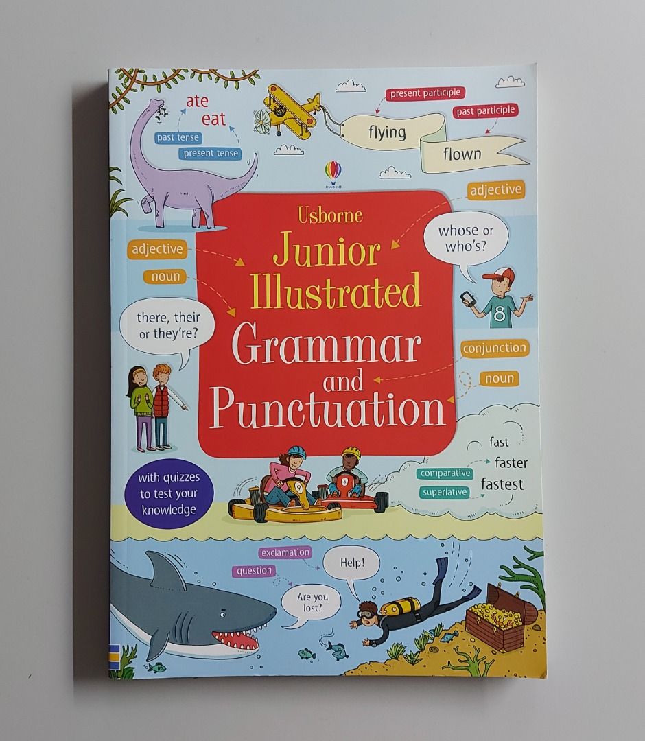 Junior illustrated grammar and punctuation, 興趣及遊戲, 書本 & 文具, 教科書 - Carousell