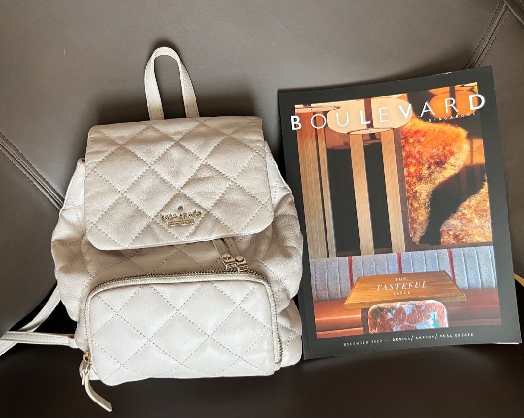 Kate spade mini backpack, Women's Fashion, Bags & Wallets, Backpacks on ...