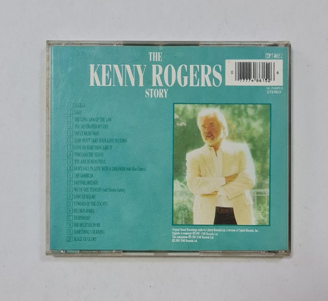 Kenny Rogers Cd Hobbies And Toys Music And Media Cds And Dvds On Carousell