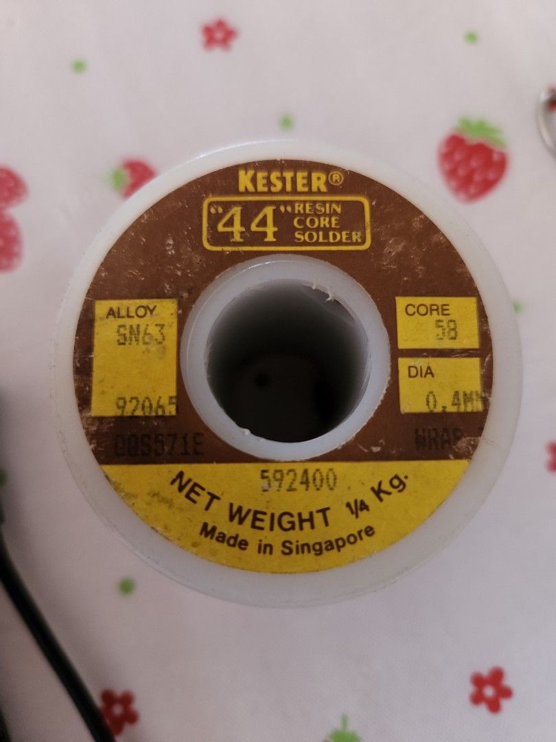 Kester "44" Resin Core Solder wire, Furniture & Home Living, Home ...