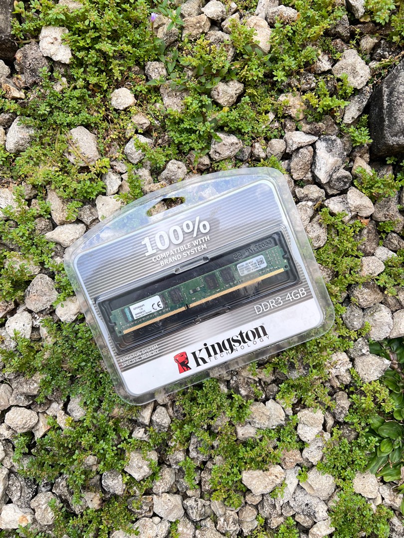 Kingston DDR3 4GB RAM for Desktop KCP316NS8/4FR, Computers & Tech ...