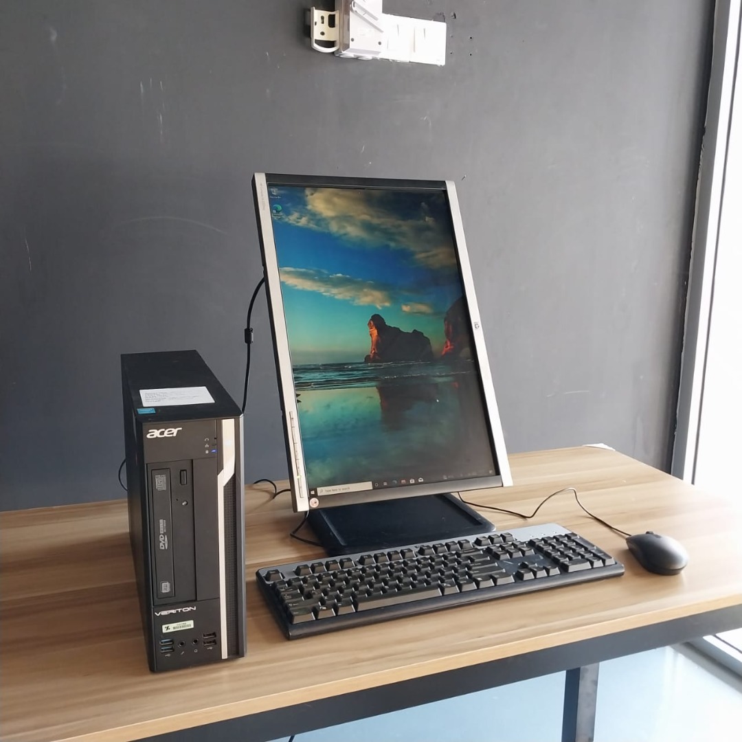 Komputer Set Murah Acer i5 4th Gen 22 inch Wide Monitor Office/Business ...