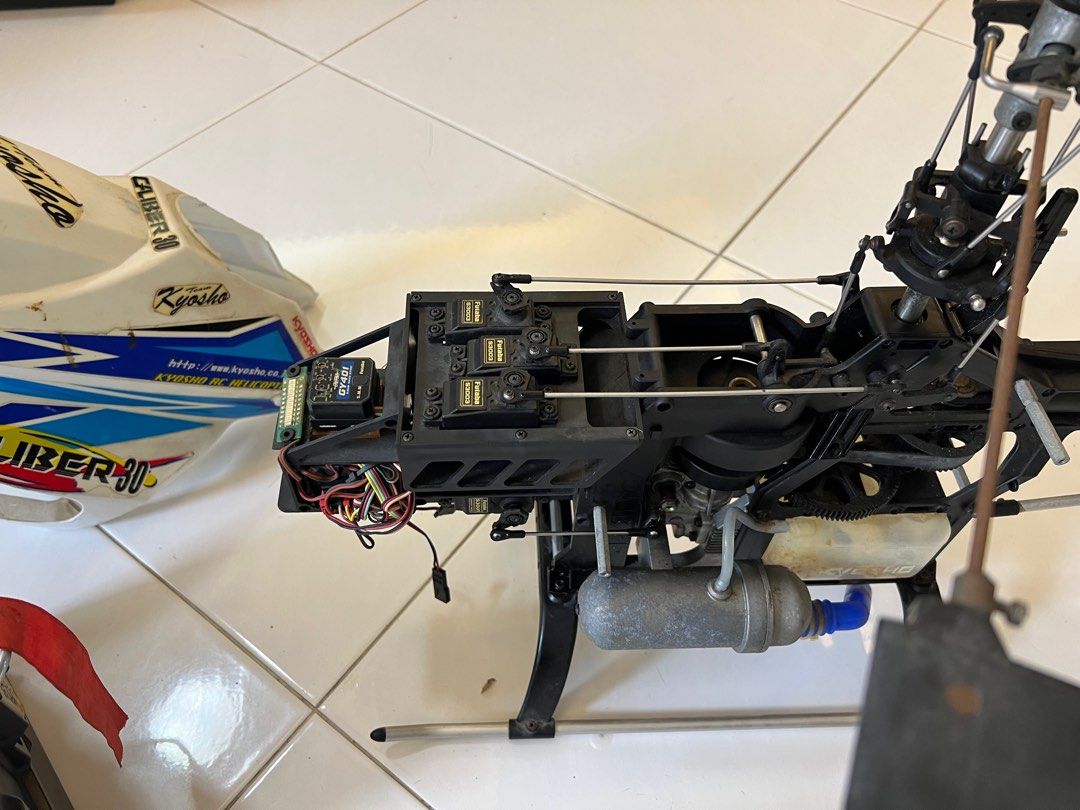 KYOSHO RC CALIBER 30 ARF HELICOPTER, Hobbies & Toys, Toys & Games on ...