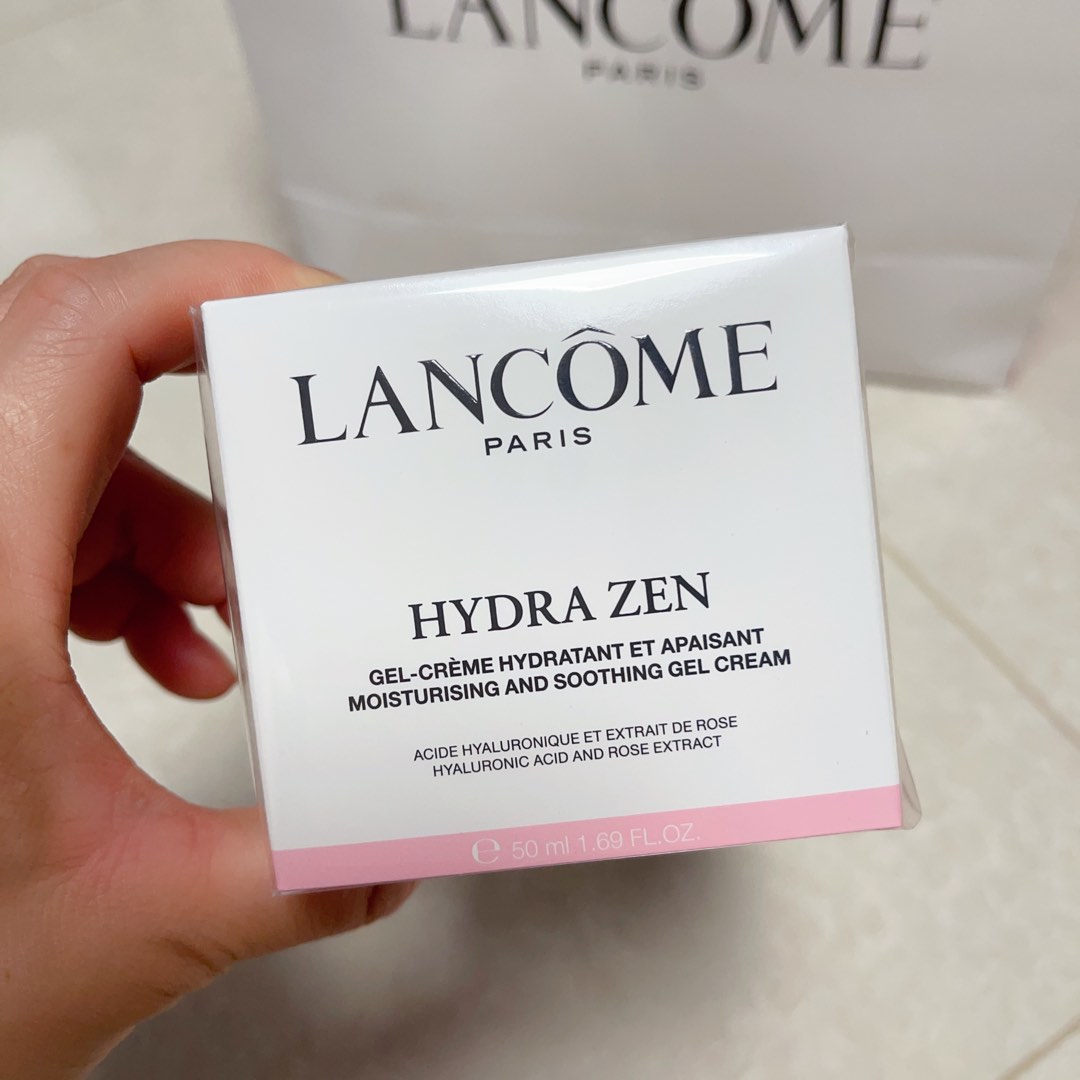 Lancome Hydra Zen Moisturising and Smoothing Gel Cream 50ml, Beauty ...